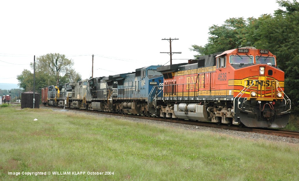 BNSF 4636 NS 13T